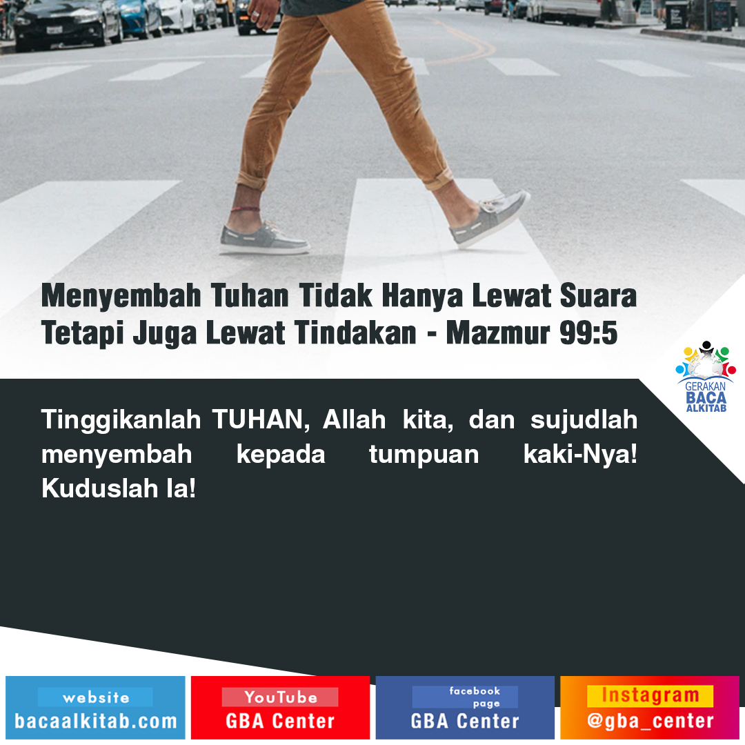 Menyembah Tuhan Tidak Hanya Lewat Suara tetapi juga Lewat Tindakan ...