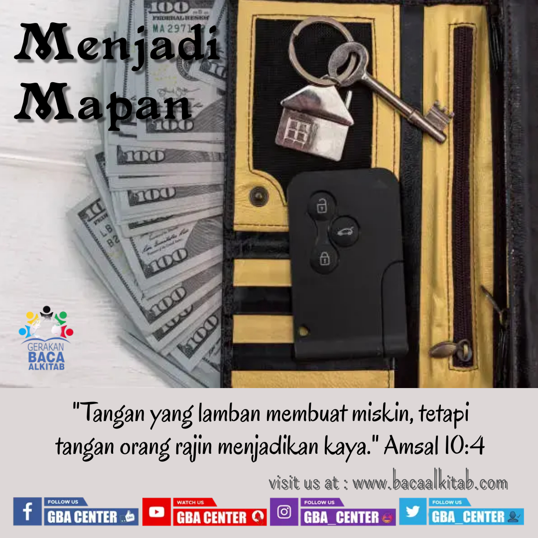 Menjadi Mapan | Amsal 10:24 (TB) - Gerakan Baca Alkitab