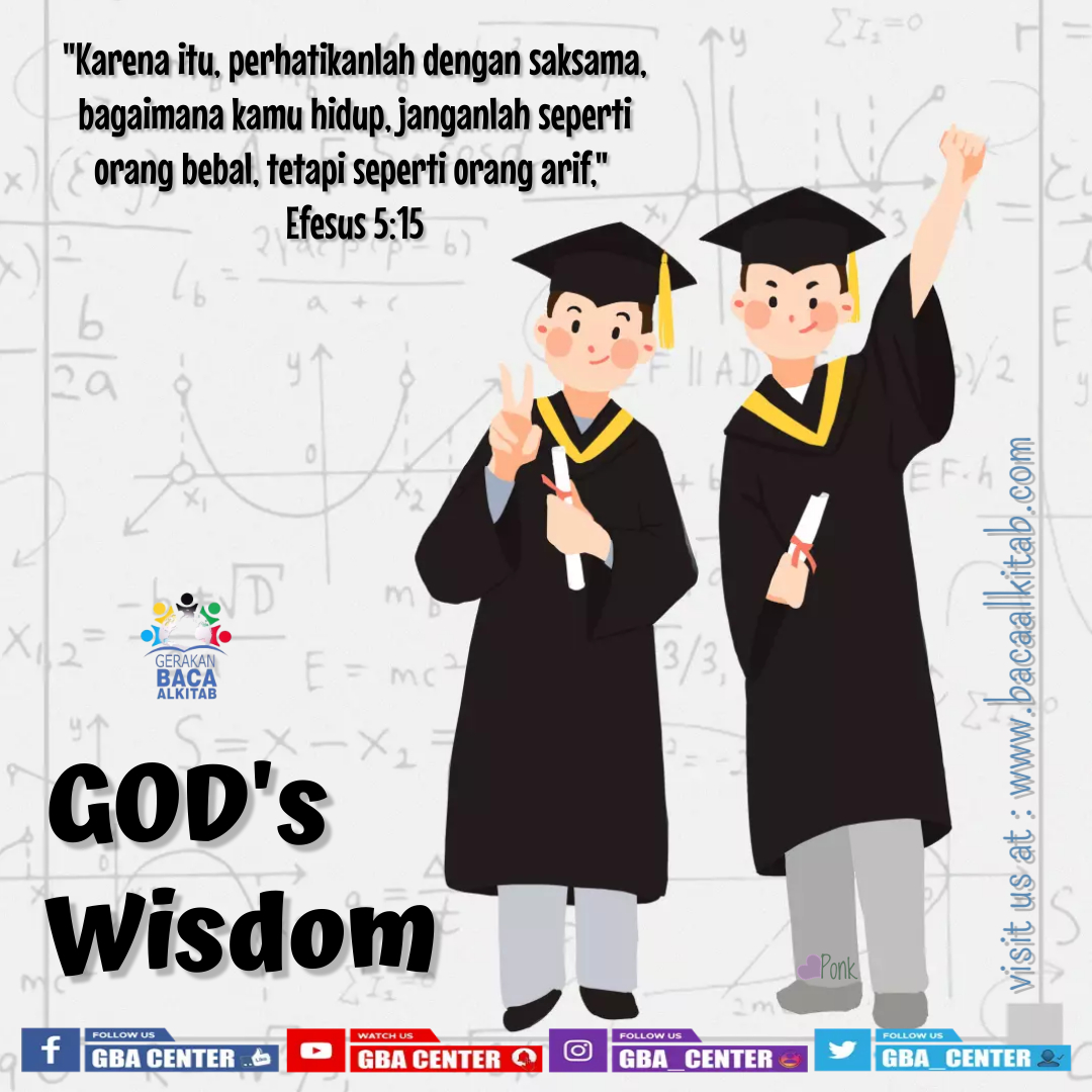 GOD's Wisdom | Efesus 5:15 (TB) - Gerakan Baca Alkitab