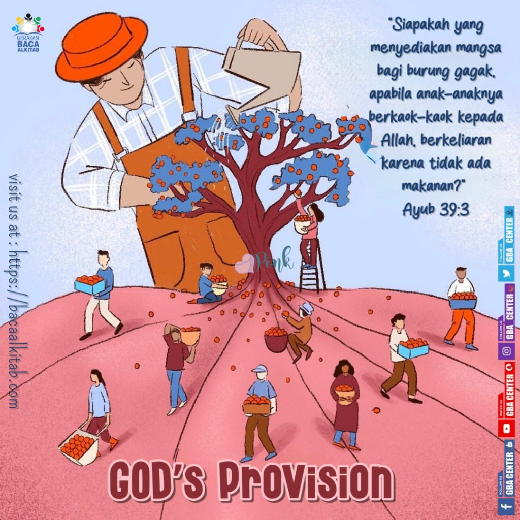 GOD's Provision | Ayub 39:3 (TB) - Gerakan Baca Alkitab